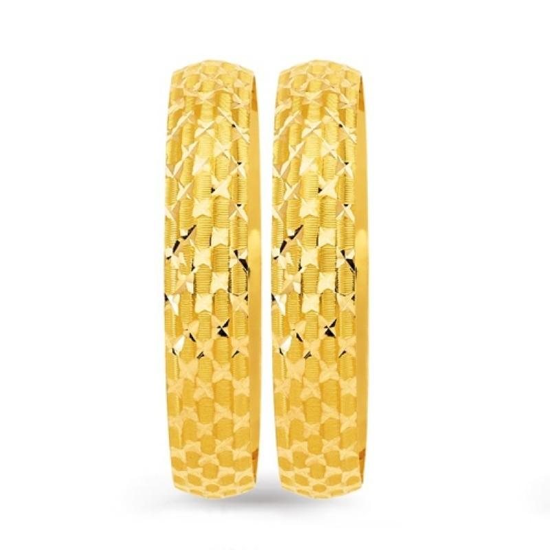 14 Ayar Altın 10 Gr 12 Mm Hediyelik Bilezik Apm424 - Altın Plaza